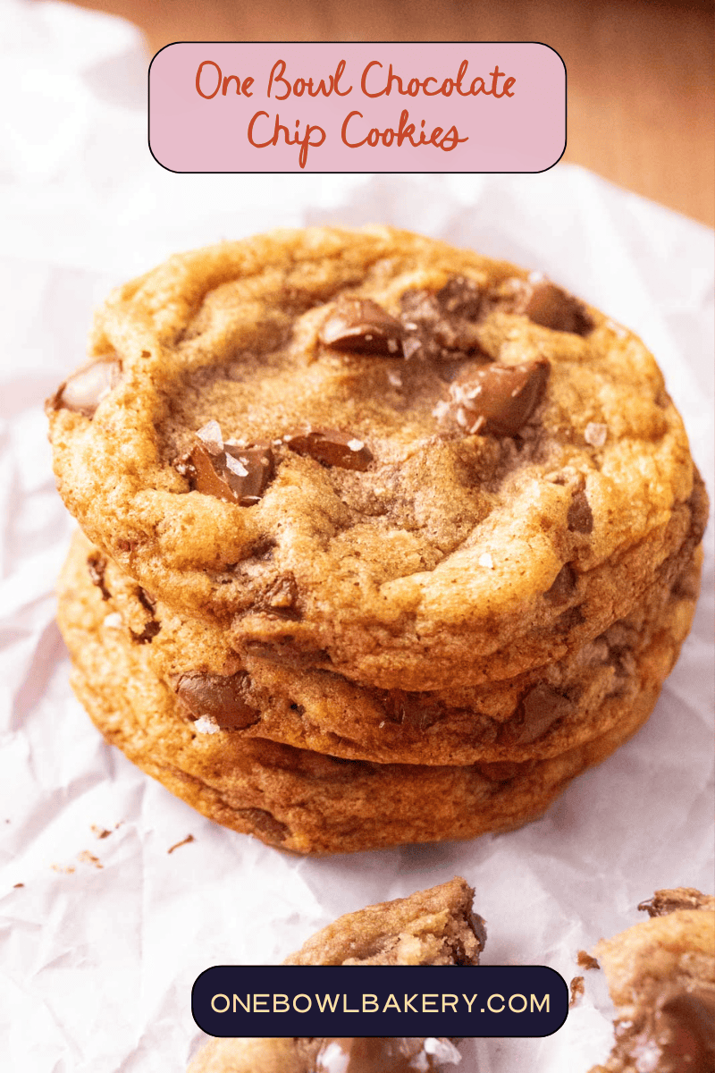One Bowl Chocolate Chip Cookies (One-Bowl Recipe) - One Bowl Bakery