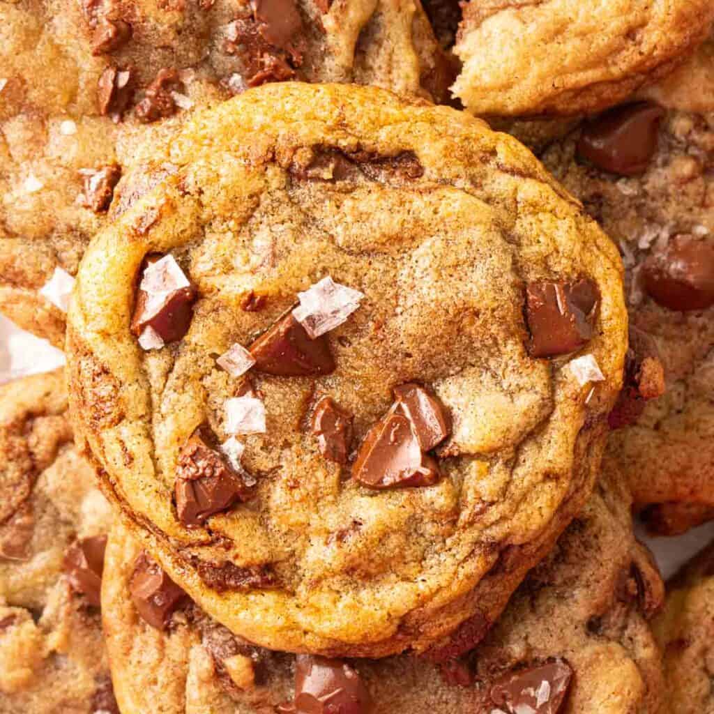 Easy Chocolate Chip Cookies Made Without Brown Sugar - One Bowl Bakery