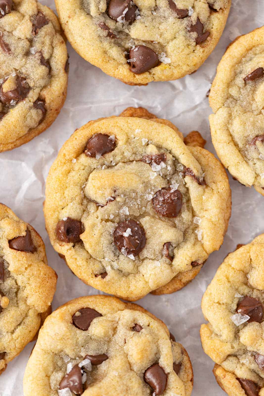 Easy Chocolate Chip Cookies Made Without Brown Sugar - One Bowl Bakery