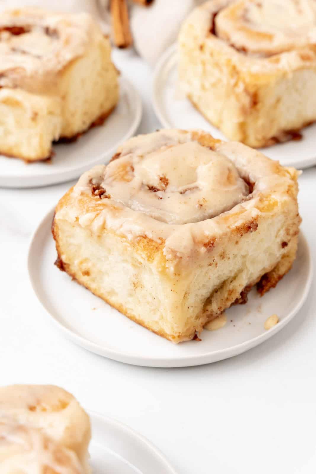 Homemade Maple Cinnamon Rolls Recipe with Icing - One Bowl Bakery