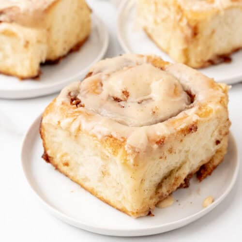 Homemade Maple Cinnamon Rolls Recipe with Icing - One Bowl Bakery